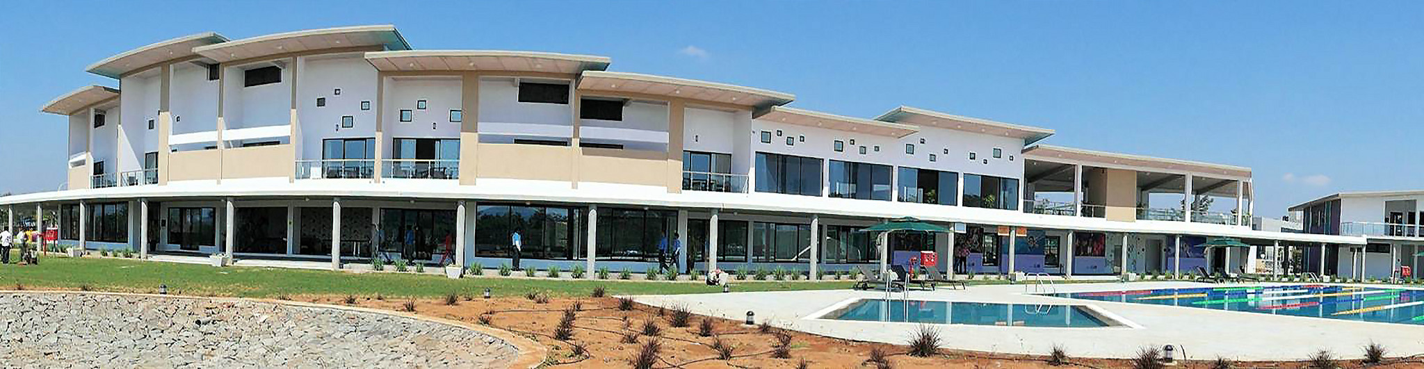 MWC Club House – Exterior | Shilpa Architects