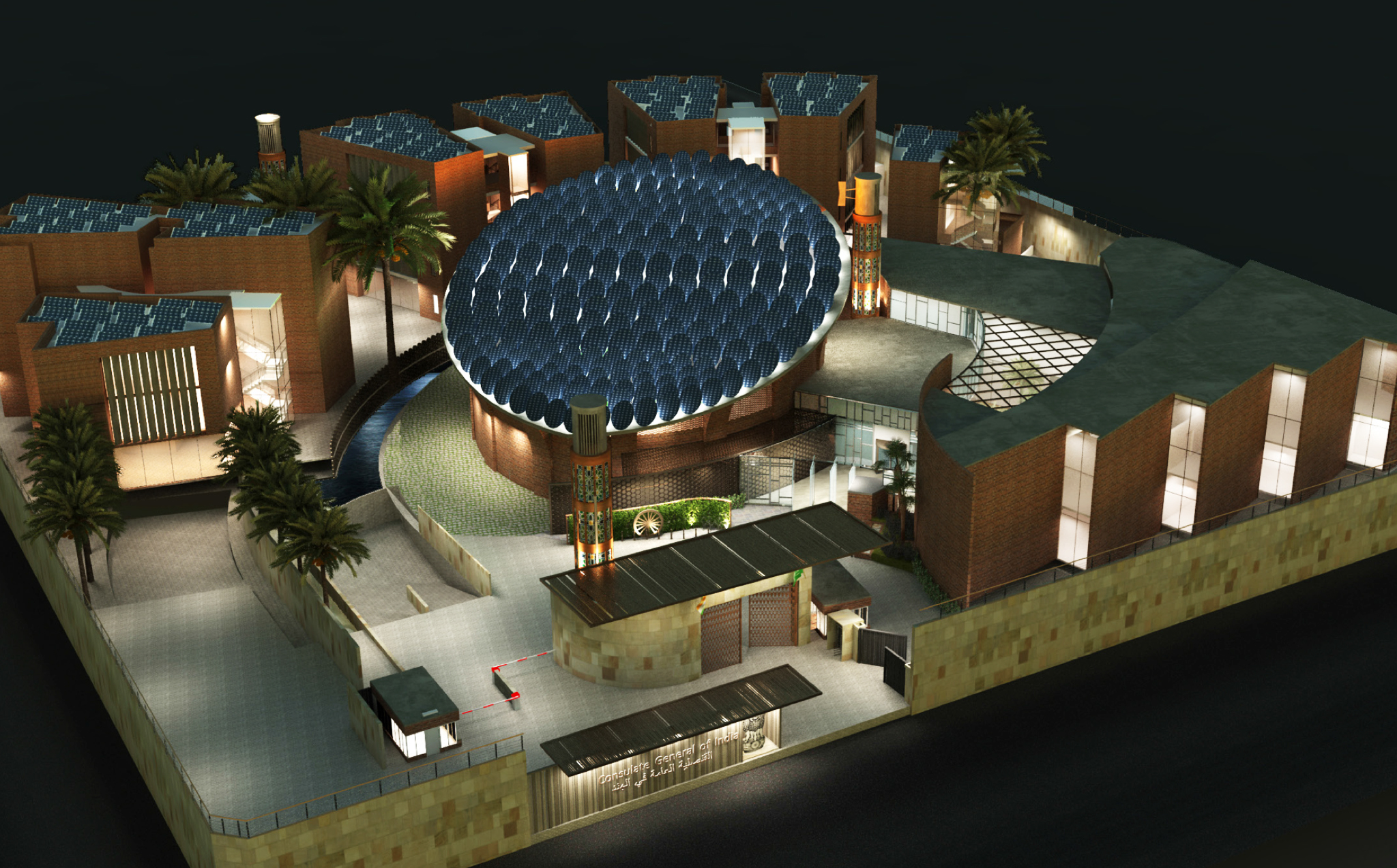New Chancery And Residence | Shilpa Architects