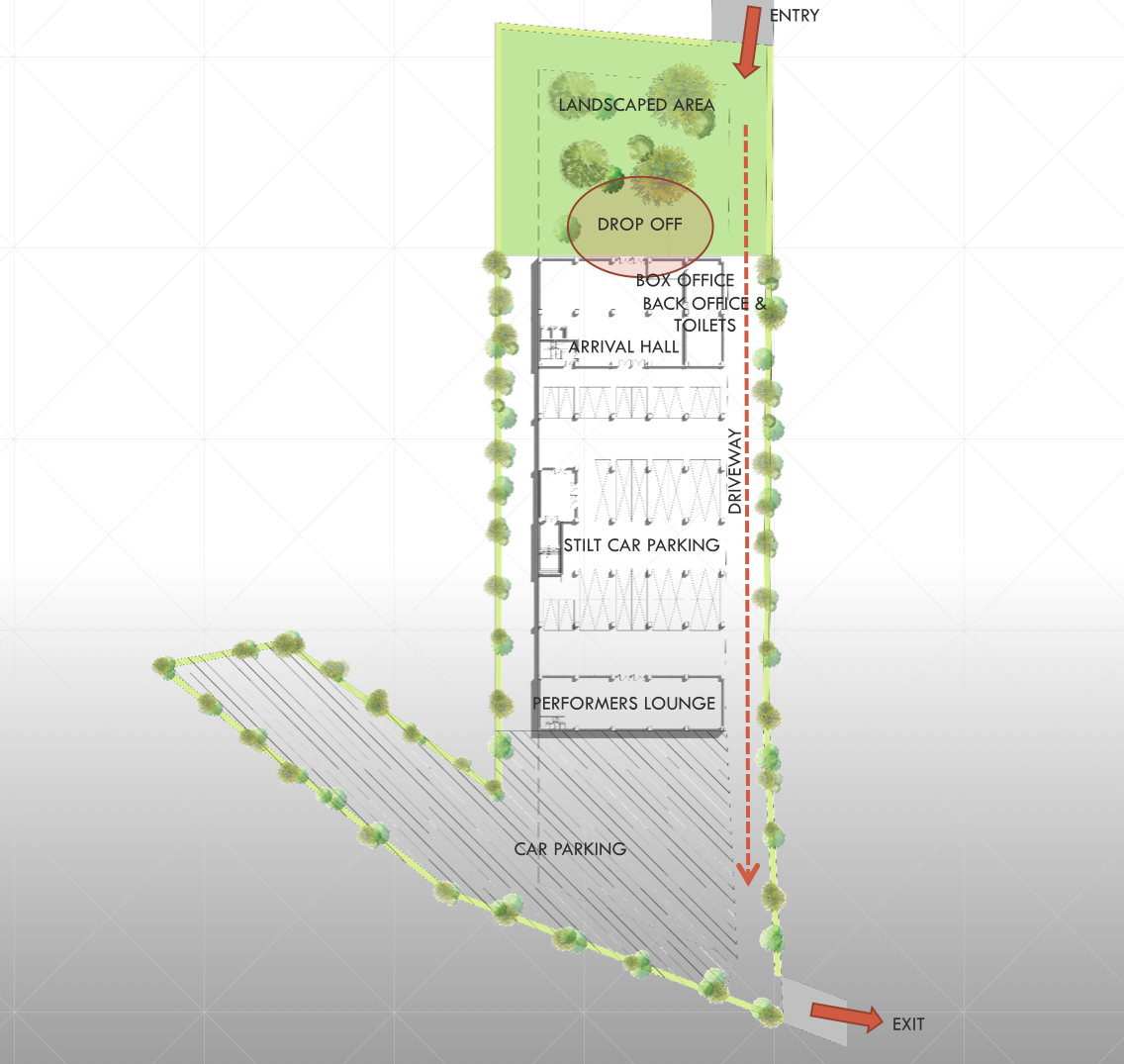 Stilt floor plan | Shilpa Architects