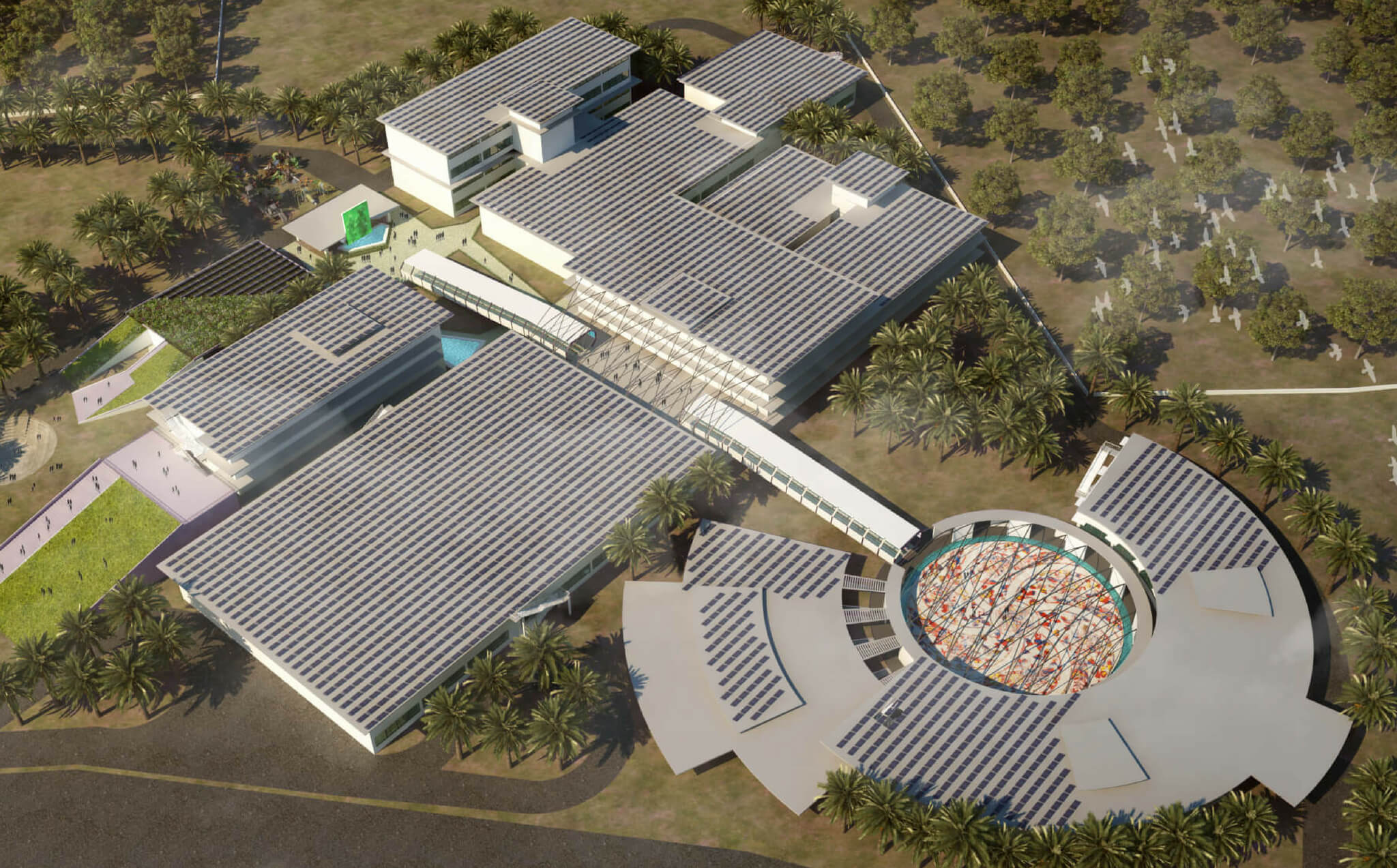 Advanced Night Vision Glass Factory | Shilpa Architects